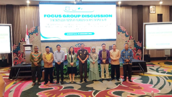 Asisten III Setda Gorut Hadiri FGD dan Monev Inpres 2 Tahun 2021 Tentang Optimalisasi Program ...